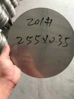 China 201 Grade Cold Rolled BA Surface Stainless Steel Circle for Kitchen Appliances for sale