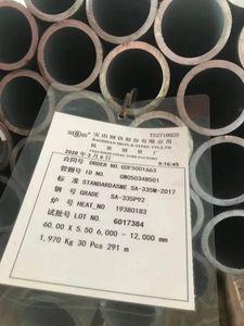 China ASTM/ASME A335/SA335 Seamless Alloy Pipe High Temperature Resistant Boiler Pipe OD 6-630mm for sale