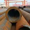 China ASTM A335 P9 Alloy Seamless Steel Pipe with Black Painted Surface and Customized Length for High Temperature Applications for sale