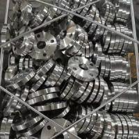 China PN160 WP304 ASME B16.9 Stainless Steel Pipe Flanges with Shotblasting for High-Temperature Applications for sale