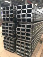 China ASTM A-500 Steel Square Tube 100 X 50 X T3.0mm with Black Surface Treatment for Construction and Machinery for sale