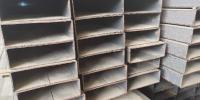China ASTM A500 Black Surface Square Hollow Section Steel Pipe with S355JR Grade for Structural Use for sale