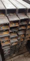 China Black Surface S355JR Grade Square Steel Pipe 30*30-300*300mm Hollow Welded Steel Pipe for sale