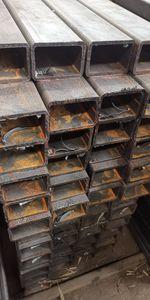 China Black Surface S355JR Grade Square Steel Pipe 30*30-300*300mm Hollow Welded Steel Pipe for sale