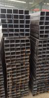 China Black Surface S355JR Grade Square Steel Pipe 30*30-300*300mm Hollow Welded Steel Pipe for sale