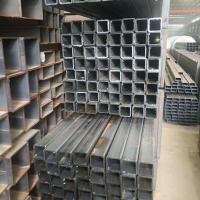 China S355JR Carbon Steel Seamless Square Tube with Black Surface Treatment in 30*30-500*500 Sizes for sale