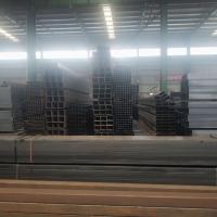 China S355JR Carbon Steel Seamless Square Tube with Black Surface Treatment in 30*30-500*500 Sizes for sale