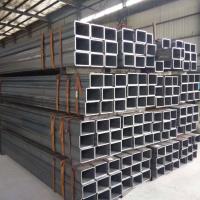 China Black Surface Galvanized Square Steel Tube 30*30-500*500 for Construction and Machinery for sale