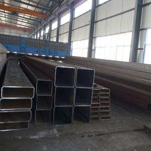 China Black Surface Treatment Square Steel Tube with 30*30-500*500 Size Range for Pipeline Transport for sale