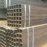 China Black Surface Treatment Square Steel Tube 30*30-500*500 Size Range for Pipeline Transport for sale