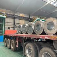 China PPGI Steel Coil with Z60-Z275 Zinc Coating for Container Plate Application in Custom Length for sale