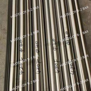 China Hastelloy B-2 Round Bar Nickel-Molybdenum Alloy Rod Heat Resistant up to 1093°C Corrosion Resistant to Reducing Acids Custom Cutting Any Length for sale