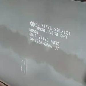 China Hot Rolled Abrasion Resistant Steel Plate AR400 AR500 with Thickness 6.0 - 80.0mm in Stock for sale