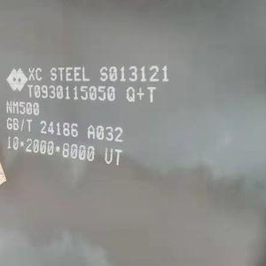 China 2000mm 2200mm Width Abrasion Resistant Steel Plate AR400 AR500 In Stock for Heavy Duty Applications for sale