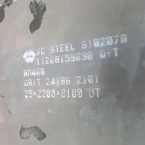 China Hot Rolled Abrasion Resistant AR400 Steel Plate with 5mm-80mm Thickness and Width 10-2600mm for sale