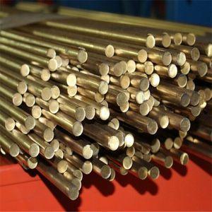 China HPb59-1 Cuzn40Pb1 C67820 6mm Diameter Brass Round Bar ASTM Standard Copper Alloy Rod for sale