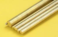 China ASTM Standard C1100 Grade Copper Round Bar with 3-320mm Diameter Brass Round Bar for Industrial Use for sale