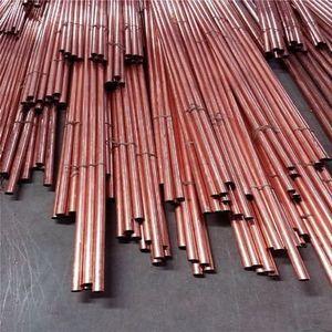 China ASTM B152 C1100 Alloy Red Copper Round Bar with 6-300mm Diameter for Industrial Applications for sale
