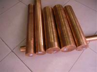China ASTM B152 C1100 Alloy Red Copper Round Bar with 6-300mm Diameter for Industrial Applications for sale