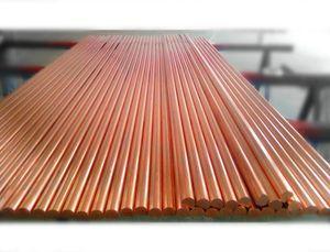 China ASTM Standard C1100 Grade Copper Rod with 3-320mm Diameter Brass Rod for Industrial Applications for sale