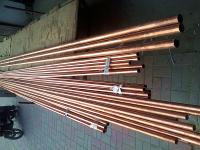 China ASTM Standard C1100 Grade Copper Rod with 3-320mm Diameter Brass Rod for Industrial Applications for sale