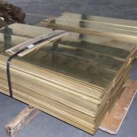 China ASTM Standard C26000 Brass Sheet with 0.3 - 50mm Thickness Non-alloy Brass Plate for sale