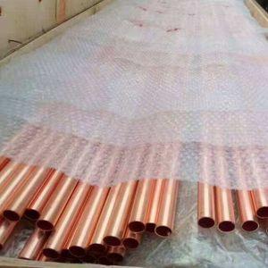China C10100 C11000 C12000 AC Copper Pancake Tubing and Pipe with ASTM Standard and 0.3 - 50mm Thickness for sale