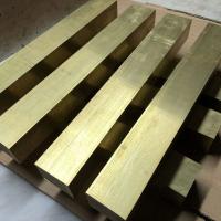 China Fadeless Polished Brass Flat Bar with Anodizing Surface and 10mm Diameter Metal Rod for sale