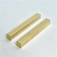 China ASTM Standard Non-alloy Brass Pipe with 0.3-50mm Thickness Seamless Copper Alloy Pipe for sale