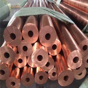 China C11000 Copper Pipe 20mm ASTM Standard Copper Tube for Industrial Applications for sale