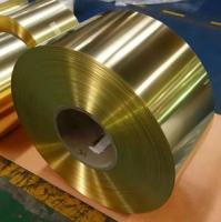 China ASTM Standard Non-alloy Brass Coil and Strip with 0.3 - 50mm Thickness for Industrial Applications for sale
