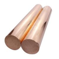 China Straight Brass Rod and Bar with 1-800mm Diameter Non-alloy ASTM Standard Copper Round Bar for sale