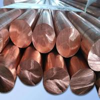 China 99.9% Pure C11000 Grade ASTM Standard Round Copper Bar and Rod 4-250mm Diameter for sale