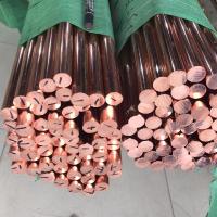 China 99.9% Pure C11000 Grade ASTM Standard Round Copper Bar and Rod 4-250mm Diameter for sale