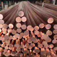 China C11000 ASTM Standard Red Copper Bar 4-250mm Diameter Copper Rod for Industrial Applications for sale