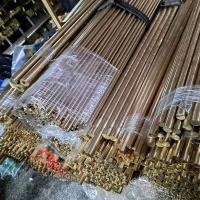 China CuZn36 Alloy Brass Round Bar ASTM Standard 6m Length for Industrial Applications for sale