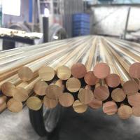China CuZn36 Alloy Brass Round Bar ASTM Standard 6m Length for Industrial Applications for sale