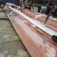 China Pure Copper Flat Bar C11000 / T2 Copper Flat Plate in 6m Length for Electronic Area for sale