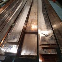 China C11000 ASTM Standard Copper Flat Bar Red Copper Strip 6*3-300*50mm for Structural Applications for sale