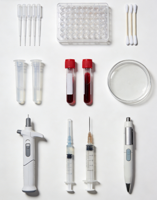 Pipette tips, blood collection tubes