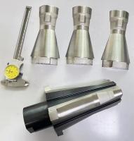 China 8407 Material Collapsible Core Plastic Mould Parts with 48-50HRC Hardness and Customized Size for sale