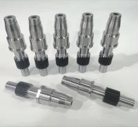 China 1.2344 Material Gear Hobbing Spindle with 50-52HRC Hardness and +/-0.01mm Tolerance for Unscrewing Mold Components for sale