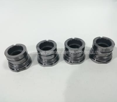 China DLC Precision Mold Components Internal Thread Mold Bushing with 50-52HRC Hardness CNC Turning Process Customized Size for sale