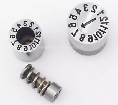 China Replaceable Mold Date Inserts SUS420 Material Standard Size for Injection Molds for sale