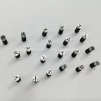 China SUS420 Material Mold Date Inserts with 48-52HRC Hardness and 0.01mm Tolerance Date Marked Pins for sale