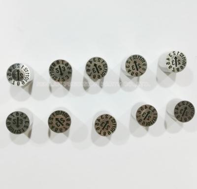 China 8MM SUS420 Mold Date Stamp with 48-52HRC Hardness and 0.01mm Precision for Plastic Injection Molding for sale