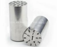 China SUS420 Replaceable Core Date Stamp for Injection Mold with 48-54 HRC Hardness for sale