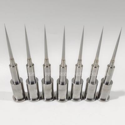 China SS420 Material Mold Core Pin with 52-56HRC Hardness for Medical Pipette Application for sale