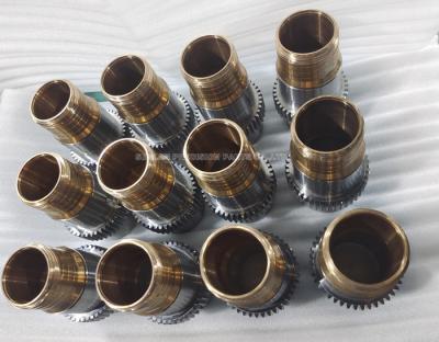 China Multi Cavity CNC Process Brass/M2 Material Thread Mold Core With Chamfer For Injection Molded Parts for sale