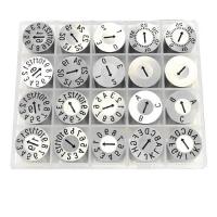 China 6mm DME Replaceable SUS420 Mold Date Inserts for Plastic Injection Molding for sale
